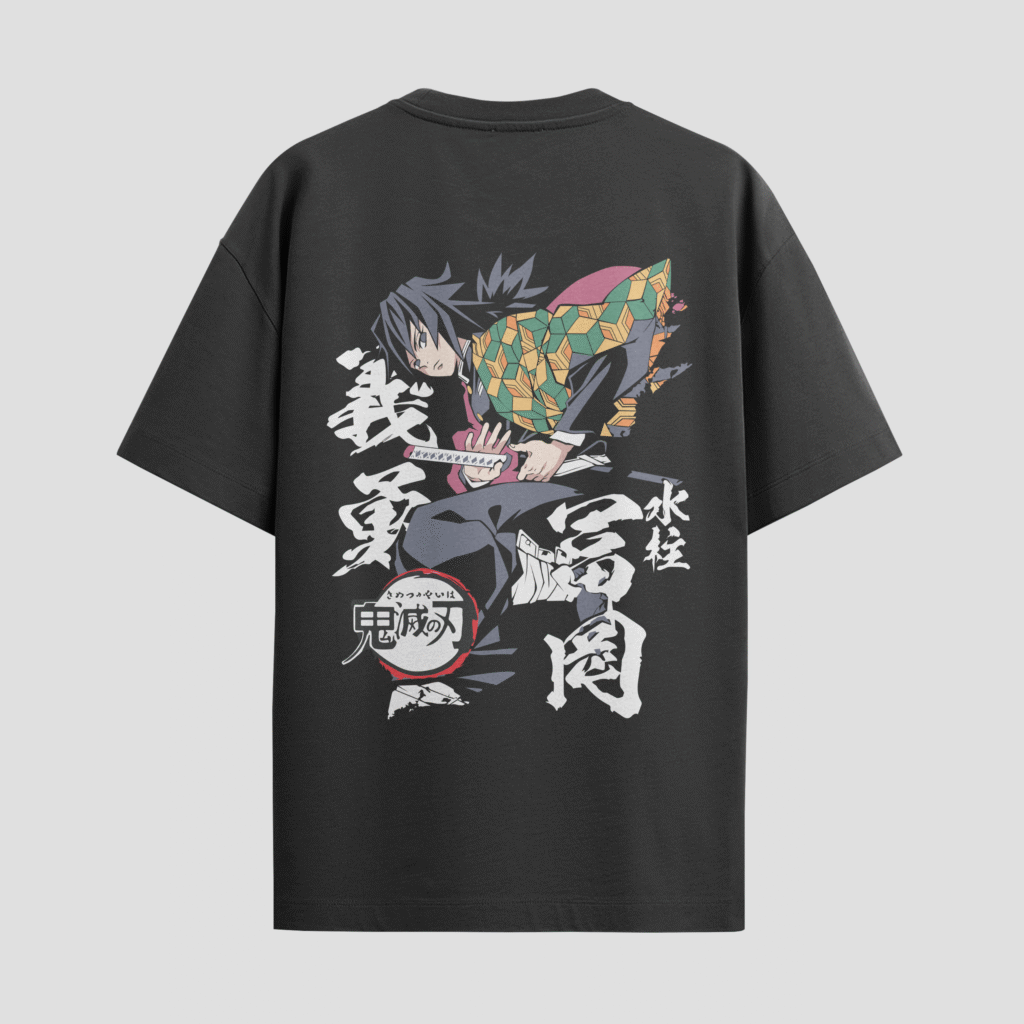 Giyu Tomioka Oversized T-shirt | Anime India